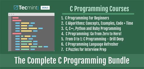 deal learn complete c programming with this 7 course bundle 93 off