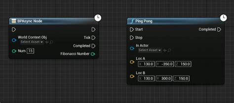 creating latent blueprint nodes with multiple execution pins