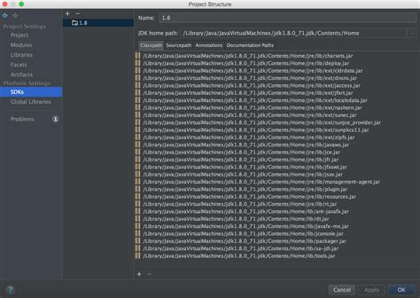 java cannot start compiler the sdk is not specified in
