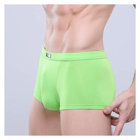 Boxer Briefs Green Clean Basic Men Sex Summer Beach Comfortable Suldest