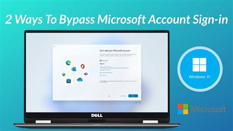 2 Ways To Bypass Microsoft Account Sign In At Setup Screen Youtube