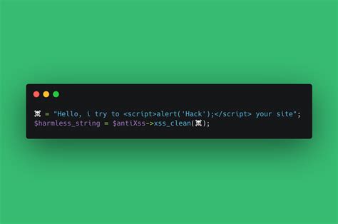 laravel security protection against cross site scripting xss made