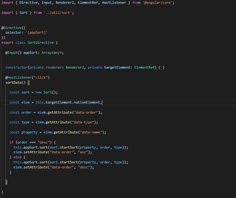 sort angular table rows by using column codez up