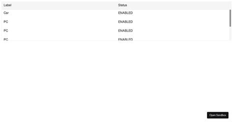 rsuite table codesandbox