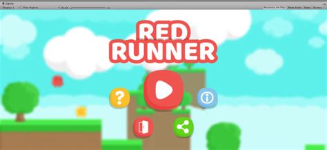 red runner game in unity engine with source code source code and projects