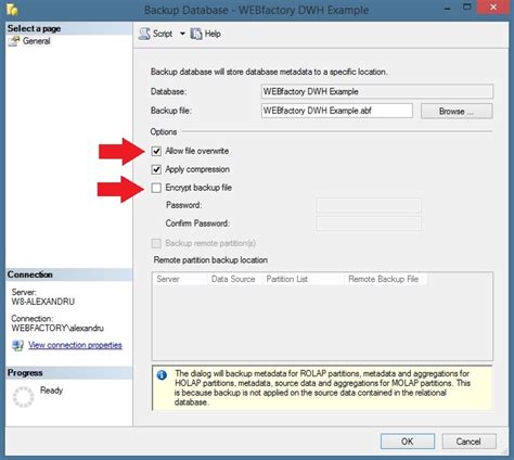 moving the analysis services database to a different sql