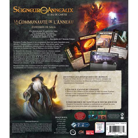 Buy Le Seigneur Des Anneaux Jce Saga La Communauté De Lanneau