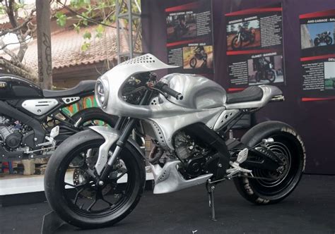 Penggemar Modifikasi Yamaha Xsr 155 Kumpul Bareng Di Xsr 155 X Custom War