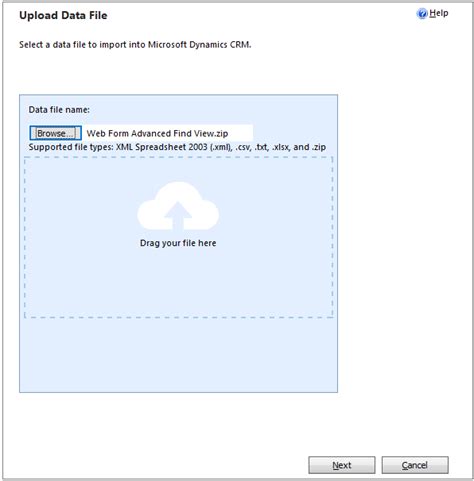import data icon at collection of import