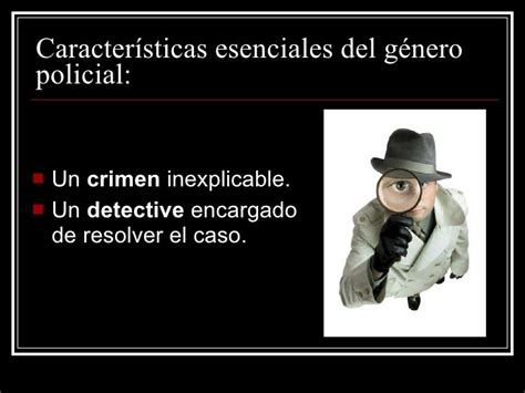 Conceptos Claves Del Género Policial