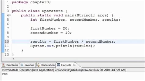 java tutorial 4 arithmetic operators all free video tutorials