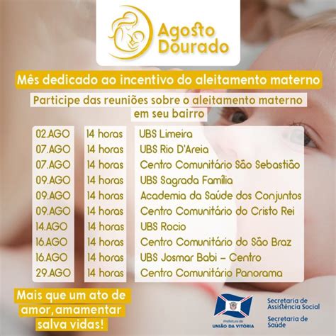 Agosto Dourado Campanha Incentiva O Aleitamento Materno Vvale