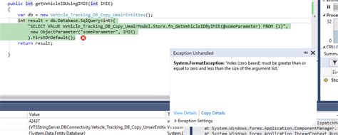 entity framework calling function using entityframe work database
