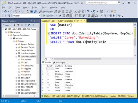 identity column in sql server sql server guides