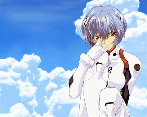 Blue Haired Anime Character Digital Wallpaper Hd Wallpaper Wallpaper