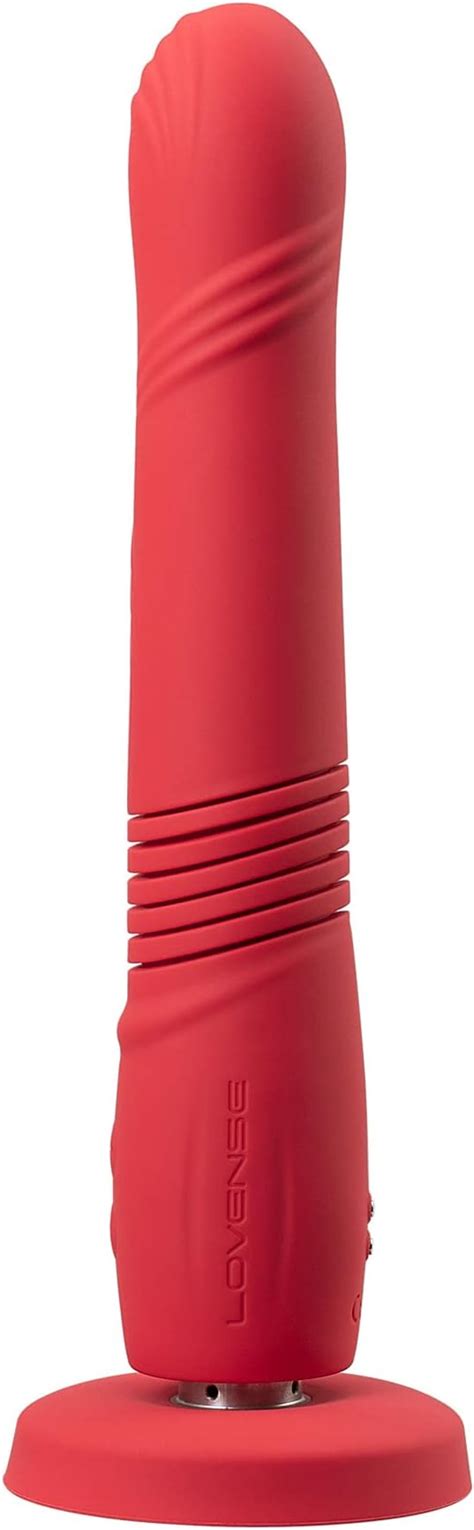 Lovense Gravity Realistic Vibrating Thrusting Dildo With Bluetooth App