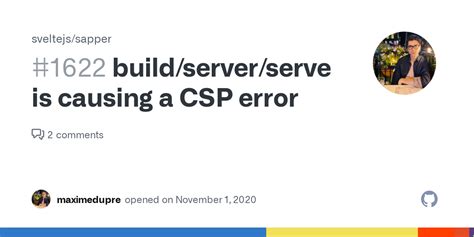 build server server js is causing a csp error · issue 1622 · sveltejs