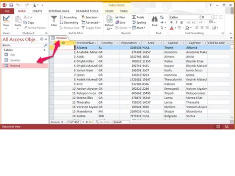 how do i sort microsoft access records using multiple