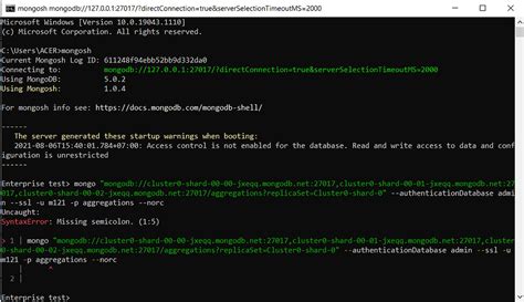 how to connect to aggregations database m121 the mongodb aggregation