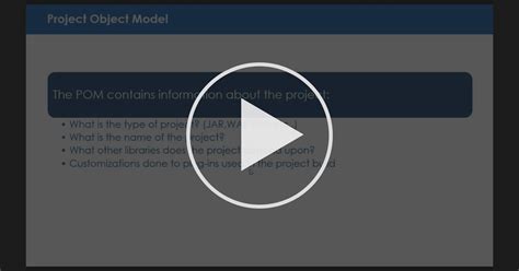 the apache® maven™ project object model build automation tools coursera