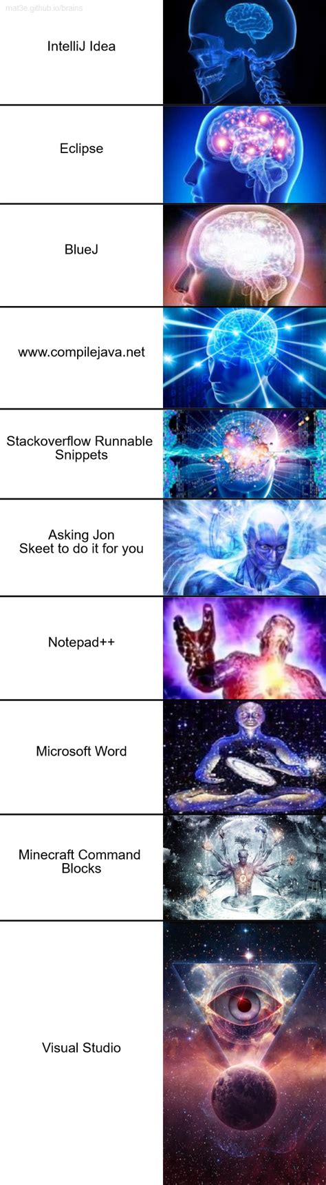 java ide programmerhumor