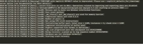 service mysql database is not starting in bitnami wamp stack stack