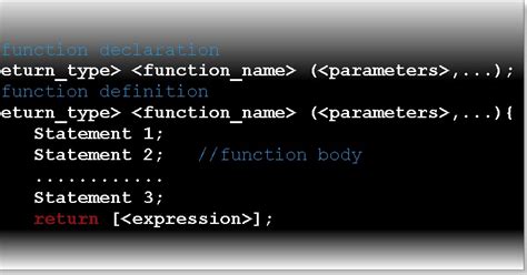 c programming interview questions and answers function definition in c