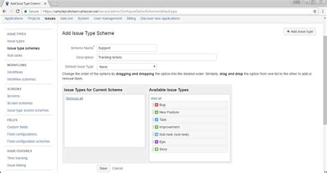 Jira Issue Types