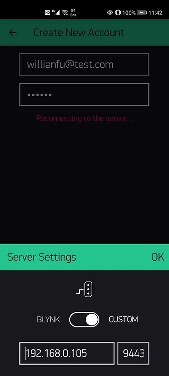 android app can t connect to local server solved blynk community
