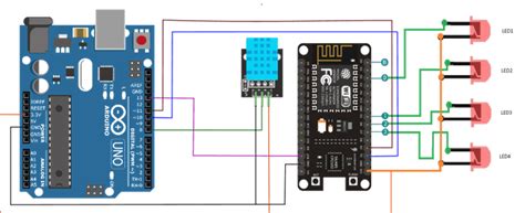 monitor temp humidity and control led from anywhere arduino project hub