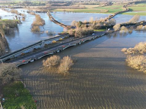 More Than A Dozen Flood Warnings In Place For Shropshire As Rising