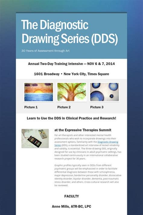 The Diagnostic Drawing Series Dds Dds Art Therapy Therapy