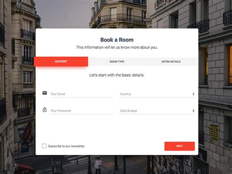 material bootstrap wizard free form wizard creative tim
