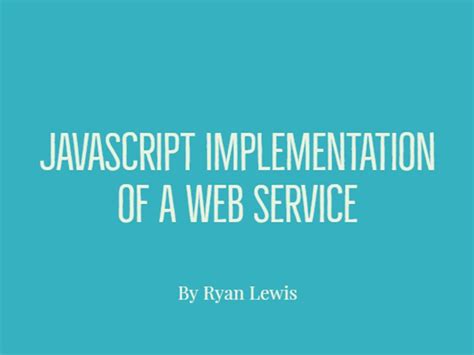 javascript implementation data training data8