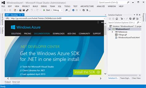 working with azure blob storage in mvc