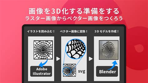 画像を3dモデル化する準備をする──ラスター画像からベクター画像をつくろう Cluster Creators Guide｜バーチャル空間で