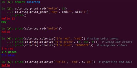 python how do i print colored text to the terminal stack overflow