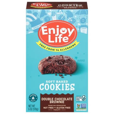 Enjoy Life™ Soft Baked Double Chocolate Brownie Cookies 6 Oz Kroger