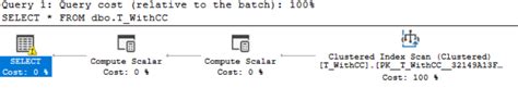 sql server is any caching mechamism used for non persisted computed