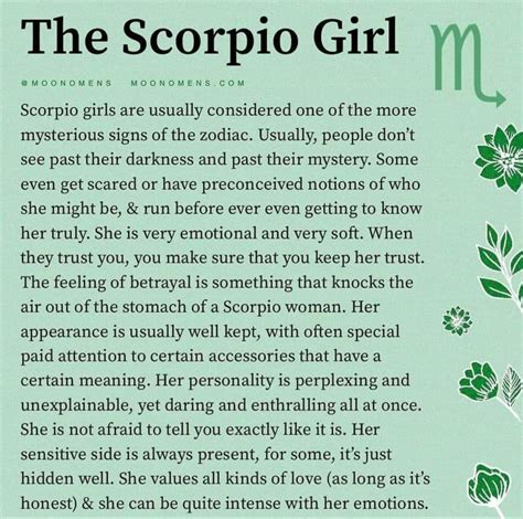 Scorpio Traits And Personality