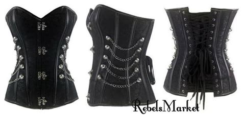 This Alluring Black Steel Boned Corset Features A Sweetheart Bustline