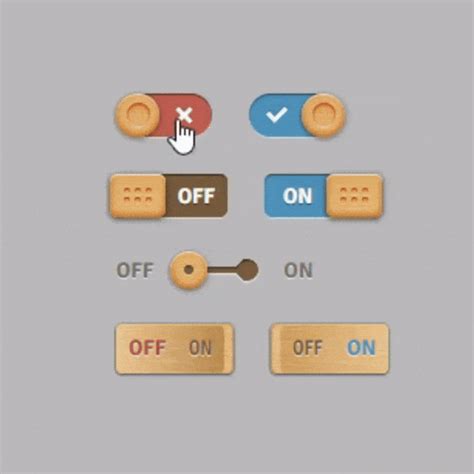 Creating Wooden Toggle Buttons Using Html And Css Source Code