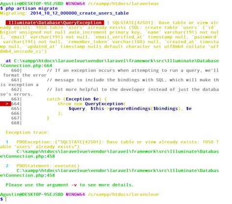 laravel specified key was too long error blastcoding