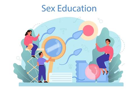 Premium Vector Sexual Education Concept Illustration