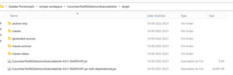 how to run cucumber scenarios from executable jar selenium java