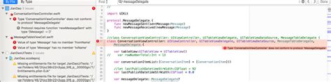 [已解决]swift出错：type does not conform to protocol xxxdelegate 在路上
