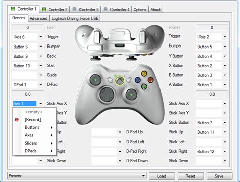 xbox one controller mapping unity any gamepad as an xbox 360 one