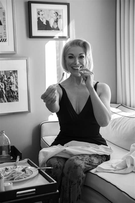 Behind The Scenes Hannah Waddingham For The 81st Golden Globes
