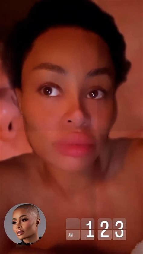 Blac Chyna Shows Off Her Nearly Bald Head In New Video After She Shaves