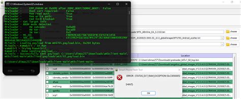 error on sending emi unpack requires a buffer of 12 bytes [mt6765